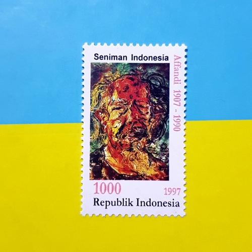 Jual Prangko INDONESIA. Affandi 1907-1990 ~ Seniman Indonesia - Jakarta ...