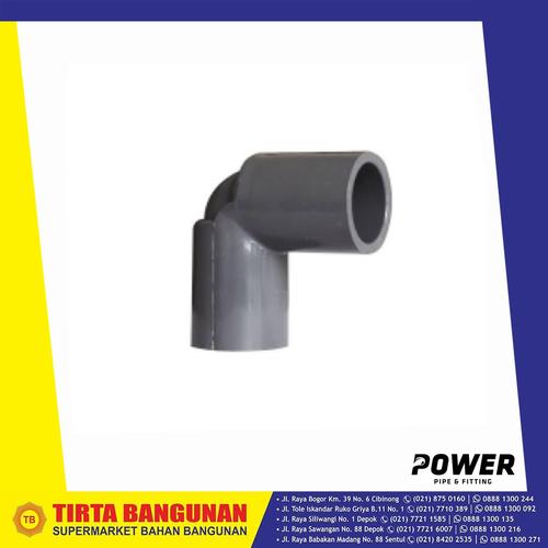 Jual POWER ELBOW/ KNEE PVC/ KNEE SAMBUNGAN AW - 3/4 INC AW - Kota Depok ...