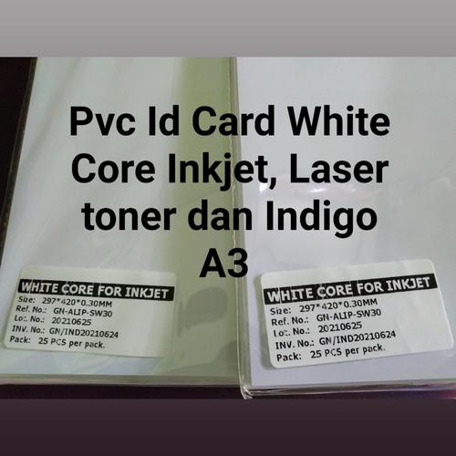 Jual KERTAS PVC ID CARD A3 INKJET WHITE CORE - Kota Tangerang ...