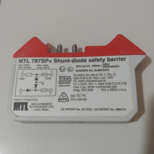 Jual Safety Barrier tehnologi Diode Zener Barrier MTL787 SP+ - Kota ...