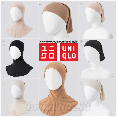 Jual UNIQLO Airism Hana Tajima Headband / Hijab / Ciput Ninja Inner ...