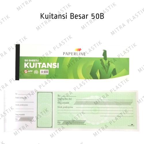 Jual Kertas Kuitansi 50B Buku Kwitansi 50B Kuitansi Besar Kwitansi ...