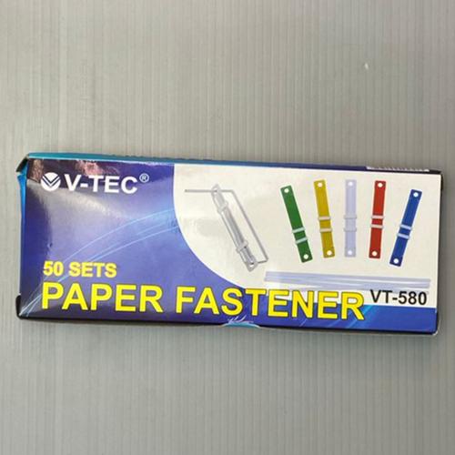 Jual ACCO PAPER FASTENER V-TEC VT-580 WARNA PENJEPIT KERTAS ISI 50 ...