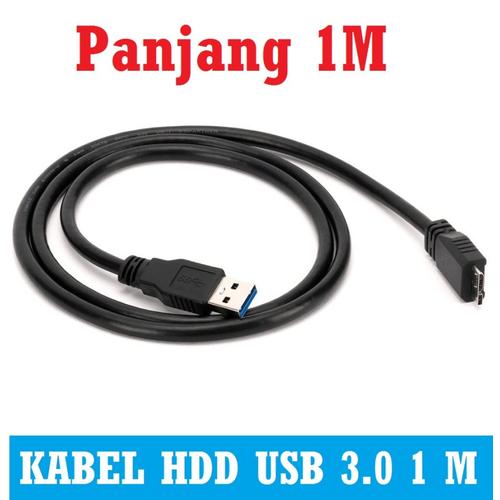 Jual KABEL DATA EXTERNAL 1 METER TO CASE EXTERNAL HARDDISK USB3.0 ...