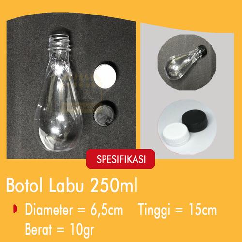Jual Botol Plastik 250 ml. Botol Minuman. Botol Labu (12 PCS) - Kota ...