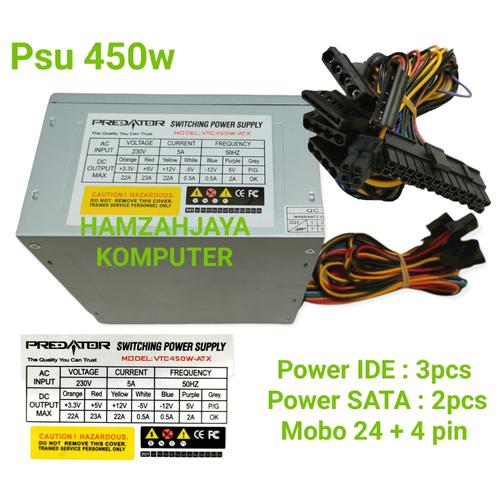 Jual Power Supply - PSU Simbadda 380W Resmi Original Simbada - PREDATOR - Jakarta Pusat ...