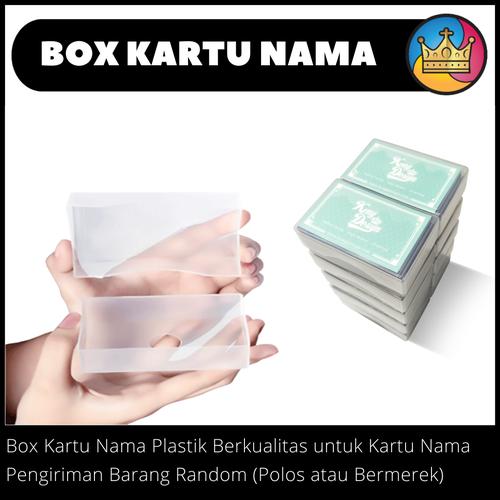Jual BOX Kartu Nama Name Card Box Plastik Berkualitas - Kota Bandung ...