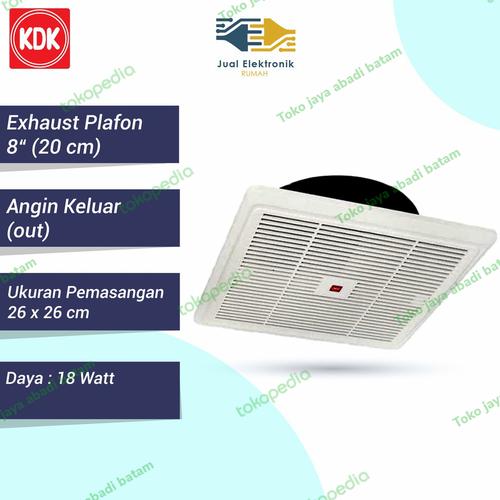 Jual kipas exhaust fan kdk 8 inch plafon - Kota Batam - Toko JAYA ...