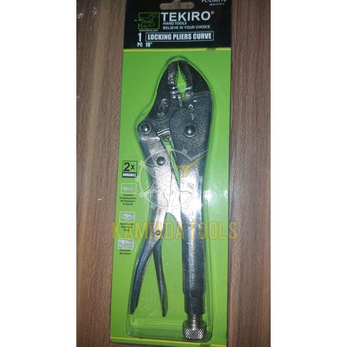 Jual Tang Stel 10 inch bengkok TEKIRO / Tang buaya 10 inch bengkok ...