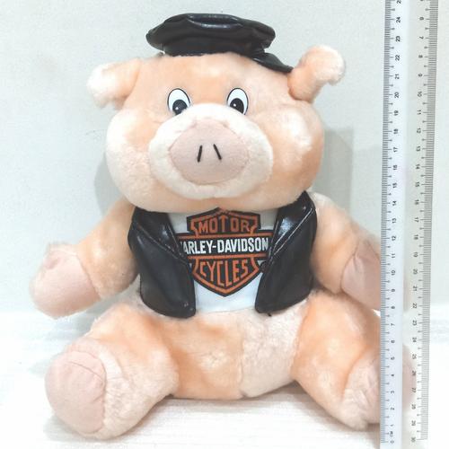 Jual Harley Davidson Stuffed Pig Official Licensed Product Motor Cycles ...