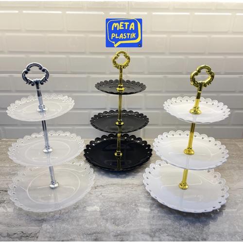 Jual CAKE TIER / TEMPAT KUE / RAK SUSUN KUE / PIRING KUE / CAKE STAND ...