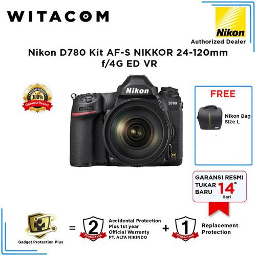 Promo Nikon D780 Kit AF-S NIKKOR 24-120mm f/4G ED VR Cicil 0% 3x ...