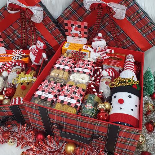 Jual Paket dekorasi hampers natal christmas parcel hadiah 36 - Set C ...