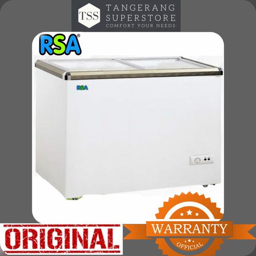 Jual Chest freezer sliding kaca 300L RSA XS-320 low watt - Kota ...