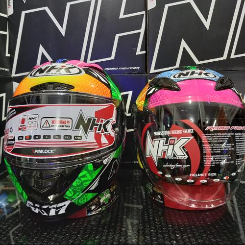 Jual HELM COUPLE NHK R Tech Street Ultra GP Edition Karel#4 BRNO+NHK R6 ...