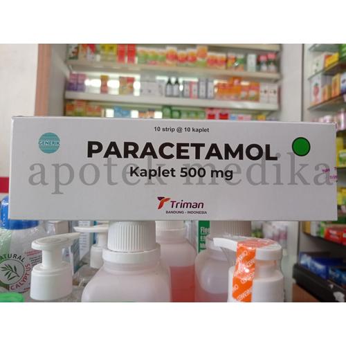 Jual Paracetamol Tablet Triman (Obat Demam dan Nyeri) - Kota Bogor ...
