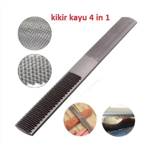 Jual Kikir Kayu 4 in 1 Bahan Metal Steel Portable Wood Carving -2TK20 ...