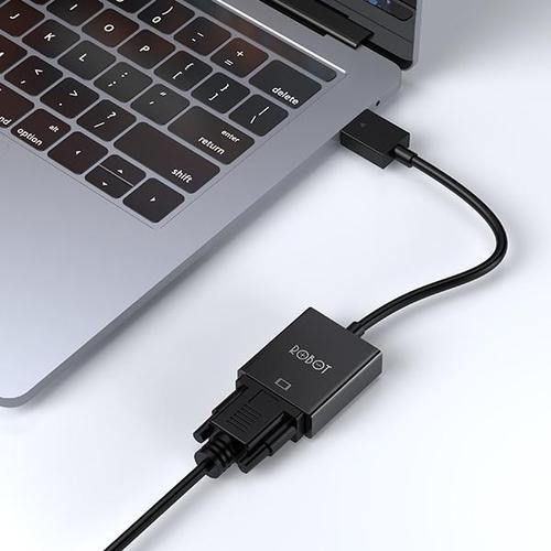 Jual Converter HDMI to VGA Adaptor + Audio & Power Konverter ROBOT ...