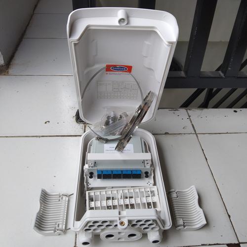 Jual odp 16 core lengkap dengan box spliter 1x8 UPC | odp fiber optik ...