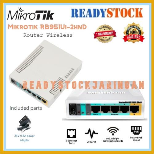 Jual Mikrotik Rb951ui-2hnd - Jakarta Pusat - READY 2 CONNECT | Tokopedia