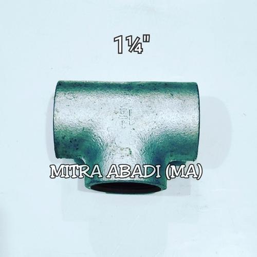 Jual TEE BESI DRAT DALAM 1 1/4" / TEE BESI DD 1 1/4 INCH - Kota Depok ...
