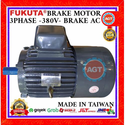 Jual BRAKE MOTOR FUKUTA AC 1.1KW 1.5HP 4POLE 3PHASE FOOT - Jakarta ...