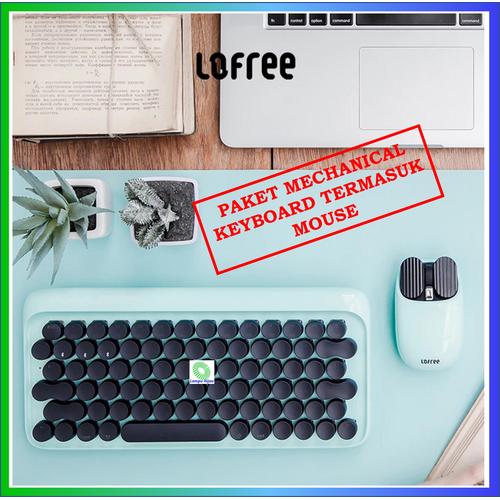 Jual Keyboard Mouse dan Bluetooth Mechanical Keyboard LOFREE DOT 79 ...