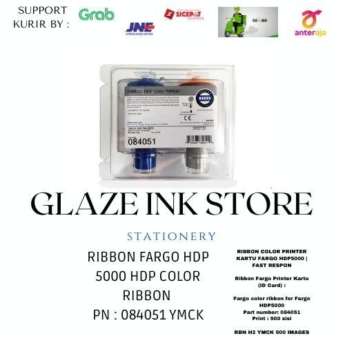 Jual RIBBON FARGO HDP 5000 HDP COLOR RIBBON PN : 084051 YMCK ORIGINAL ...