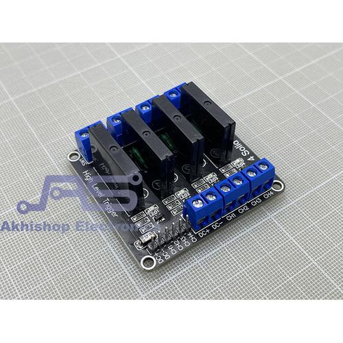 Jual 4 Channel Solid State Relay Module - Kota Surabaya - Akhishop ...
