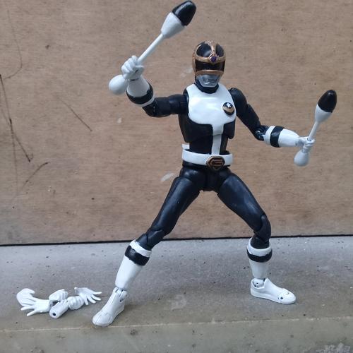 Jual action figure custom SHF super sentai goggle v black super sentai ...