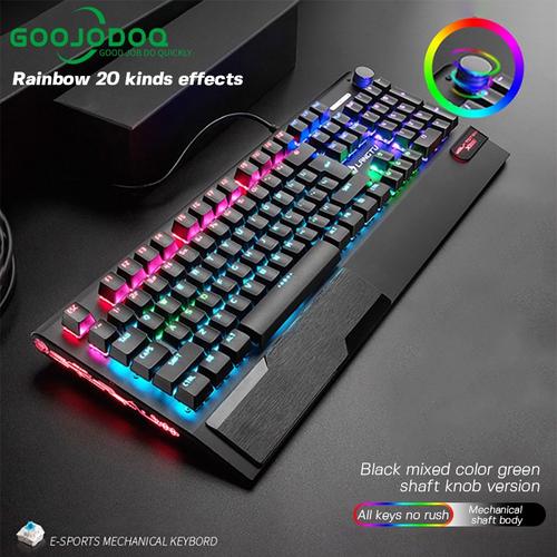 Jual 104 Keys Mechanical Keyboard Gaming Multimedia keyboard - Jakarta ...