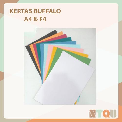 Jual Kertas Buffalo ukuran A4 F4 Kertas Jilid A4 F4 Buffalo Warna ...