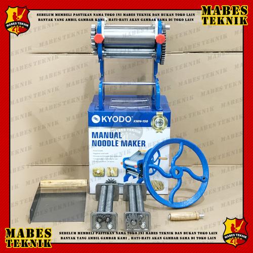 Jual KYODO KMN-150 / MESIN GILING / CETAK MIE MANUAL KYODO KMN150 ...