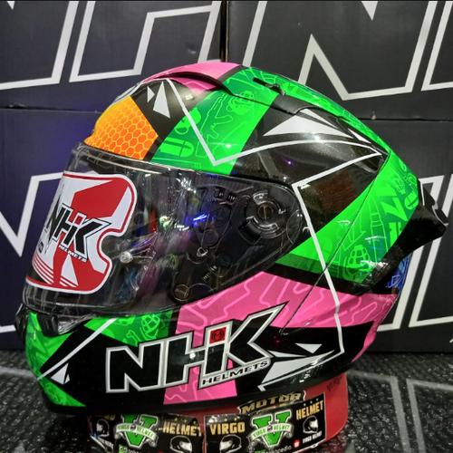 Jual HELM COUPLE NHK R Tech Street Ultra GP Edition Karel#4 BRNO+NHK R6 ...