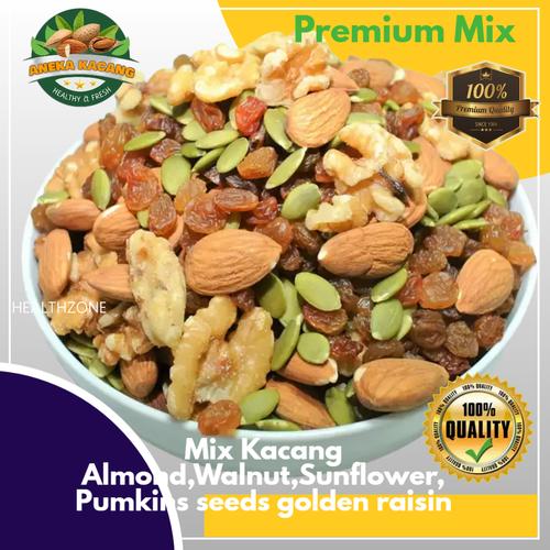 Jual Premium Mix Nuts / Trail Mix/Kacang Mix 250 gr - Kota Depok ...