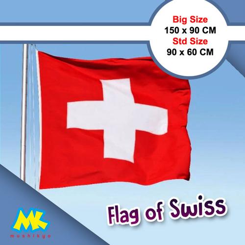 Jual Bendera Swiss Flag Ukuran Besar - Sedang - Kota Bekasi - Mushikyo ...