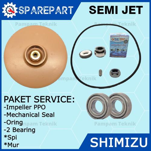 Jual PAKET SERVICE POMPA AIR SEMIJET SHIMIZU SEMI JET 100 108 250 400 ...