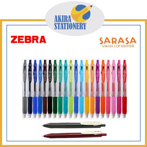 Jual PULPEN / GEL PEN COLOR / PENA ZEBRA SARASA CLIP / 0.5 / 0.7 / 1.0 ...