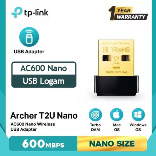 Jual TP-Link Archer T2U Nano AC600 Nano Wireless USB Adapter - Jakarta ...