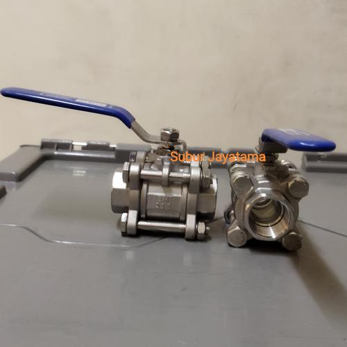 Jual Ball Valve 3pc Stainless 316 Drat 3/4 " inchi DN 20 SANKYO - Jakarta Barat - Subur Jayatama ...