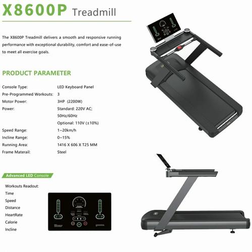 Jual DHZ Treadmill X8600 - Jakarta Barat - JCB Fitness | Tokopedia