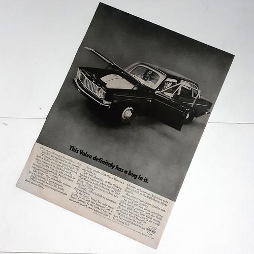 Jual Iklan jadul mobil Volvo 02 - Kota Malang - Kertas Abc | Tokopedia