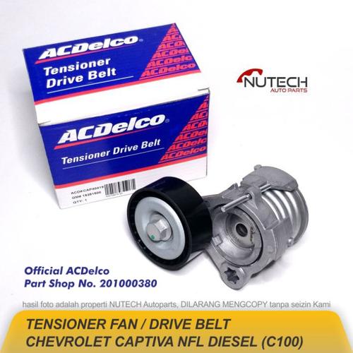 Jual TENSIONER FAN DRIVE V BELT ORI CAPTIVA DIESEL NFL C100 ACDELCO GM ...