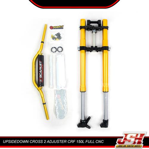 Jual Shock Depan USD Upsidedown Scarlet PNP Motor CRF 150L Full CNC + Stang - Kab. Sleman ...