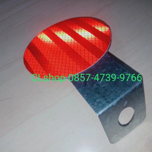 Jual Reflektor Guardrail Jalan Tol Mata Kucing O Toll Gadril Reflector ...