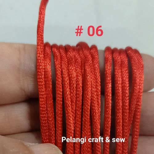 Jual Tali satin/Tali Cina/Tali Sengkelit - Merah - Kota Surabaya ...
