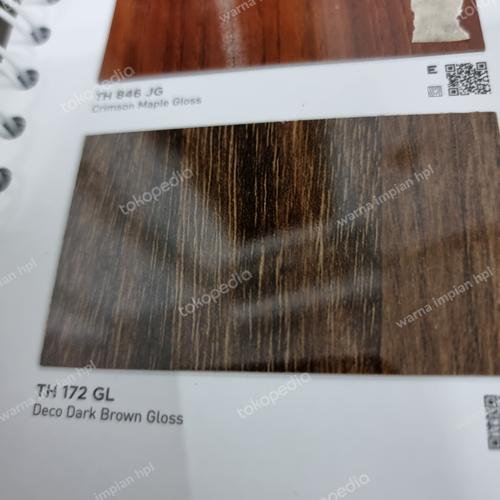 Jual TACO HPL - TH 172 GL Deco Dark Brown Gloss - Jakarta Selatan ...