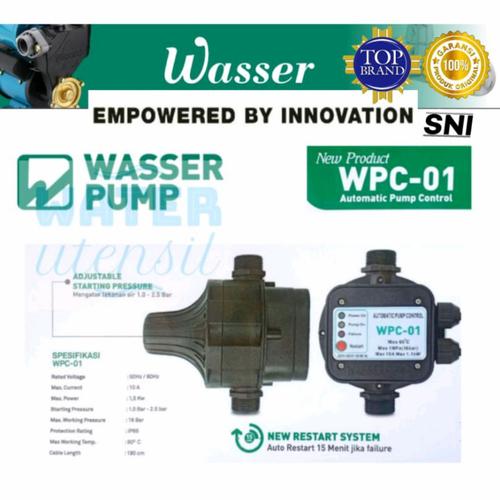 Jual Automatic Pump Control Wasser WPC 01 New Restart System Wasser WPC ...