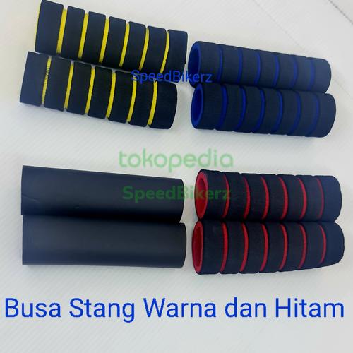 Jual Busa Stang Pendek Busa stang potong Warna Dan Hitam Polos Anti Air ...