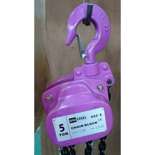 Jual Chain Block / Katrol / Takel 5 Ton x 5 Mtr UNISTEEL - Jakarta ...